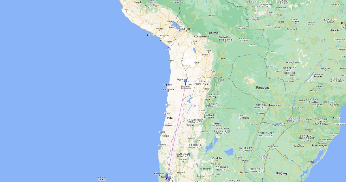 Mapa Chile : Scribble Maps