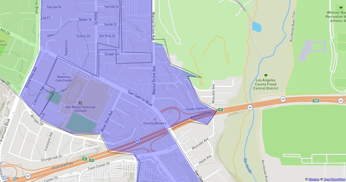 Rosemead Map : Scribble Maps