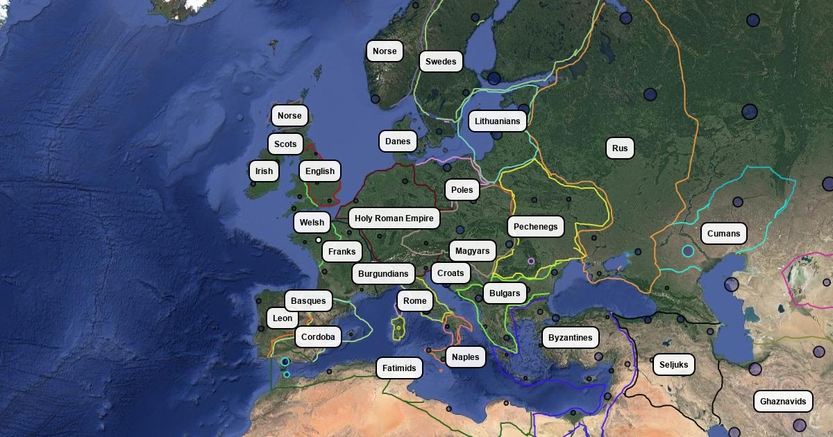 Map of Empires : Scribble Maps