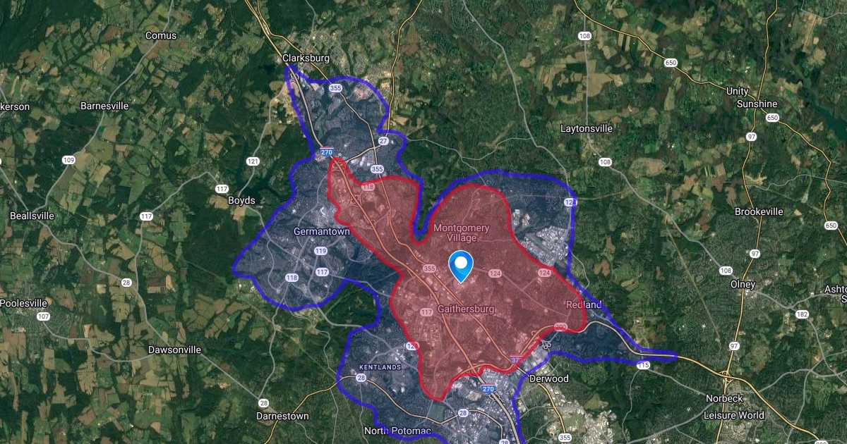 Market Areas : Scribble Maps