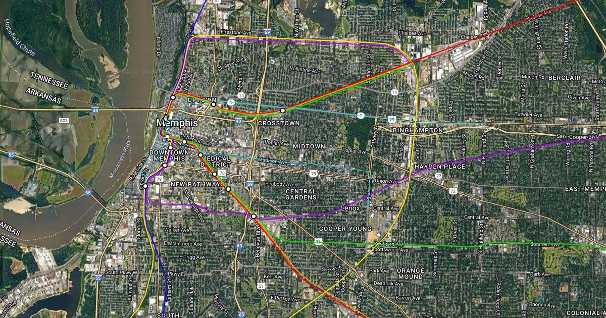 MemphisMETRO : Scribble Maps