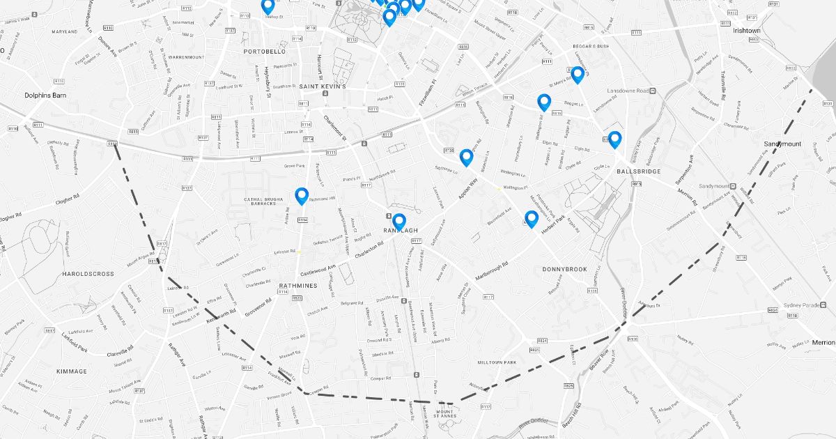 All surveyed Stations : Scribble Maps