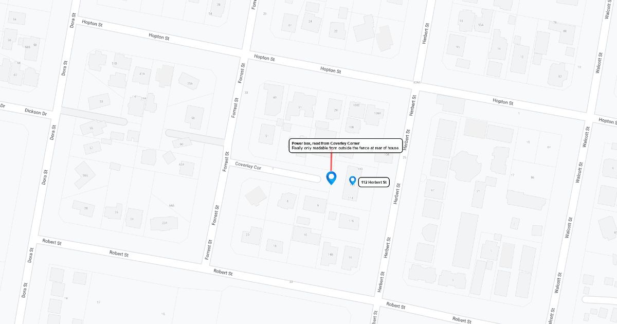 Our meter box : Scribble Maps