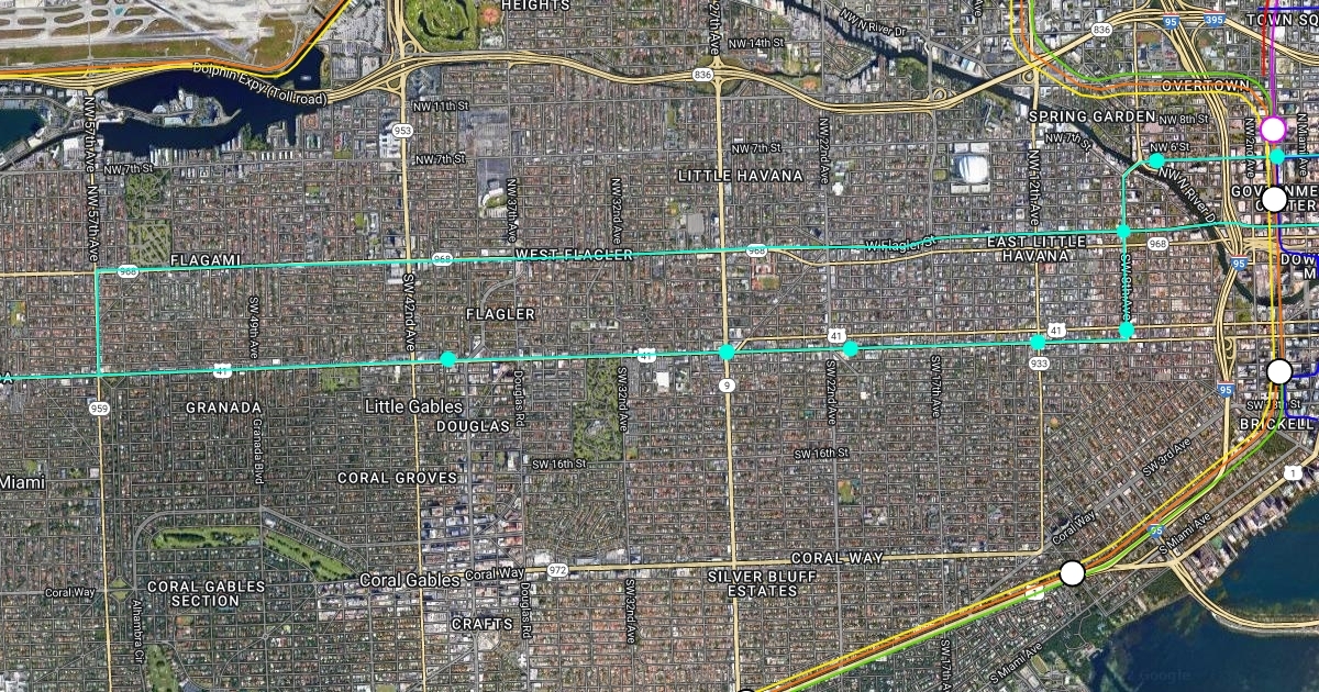 MiamiMETRO : Scribble Maps