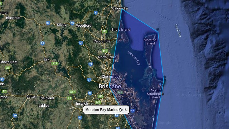 M L 2022 Moreton Bay and Toondah Harbour : Scribble Maps