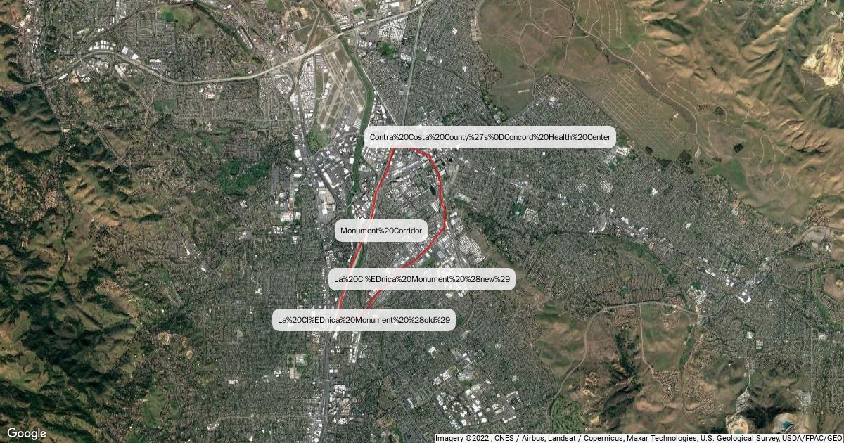 Monument Corridor : Scribble Maps