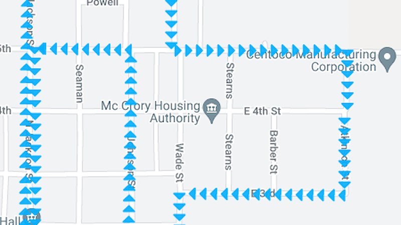 Mosquito Chase 5k : Scribble Maps