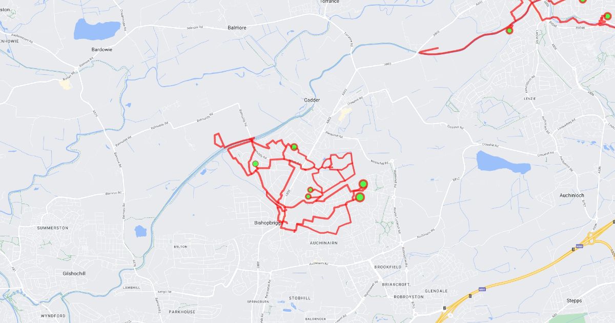 EDC Led Walks : Scribble Maps