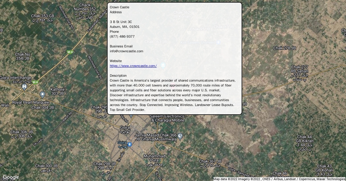 Crown Castle : Scribble Maps