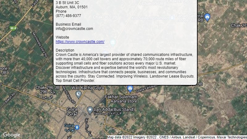 Crown Castle : Scribble Maps