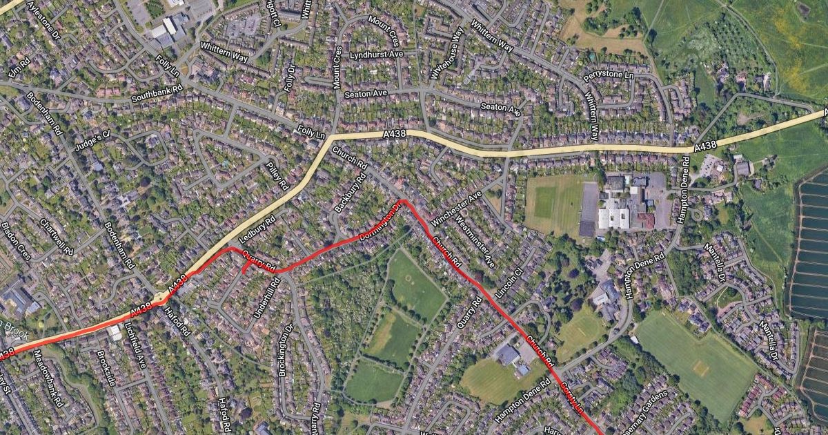 MyHerefordWalk : Scribble Maps