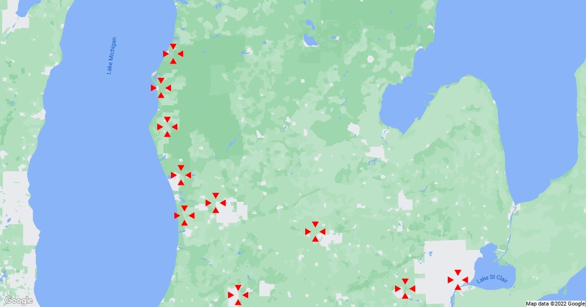 My map of Humane Society's : Scribble Maps