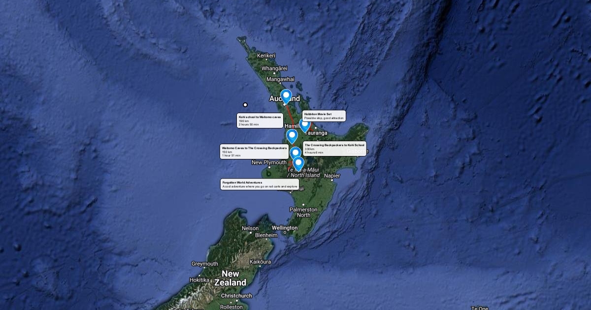 Amos Road Map : Scribble Maps