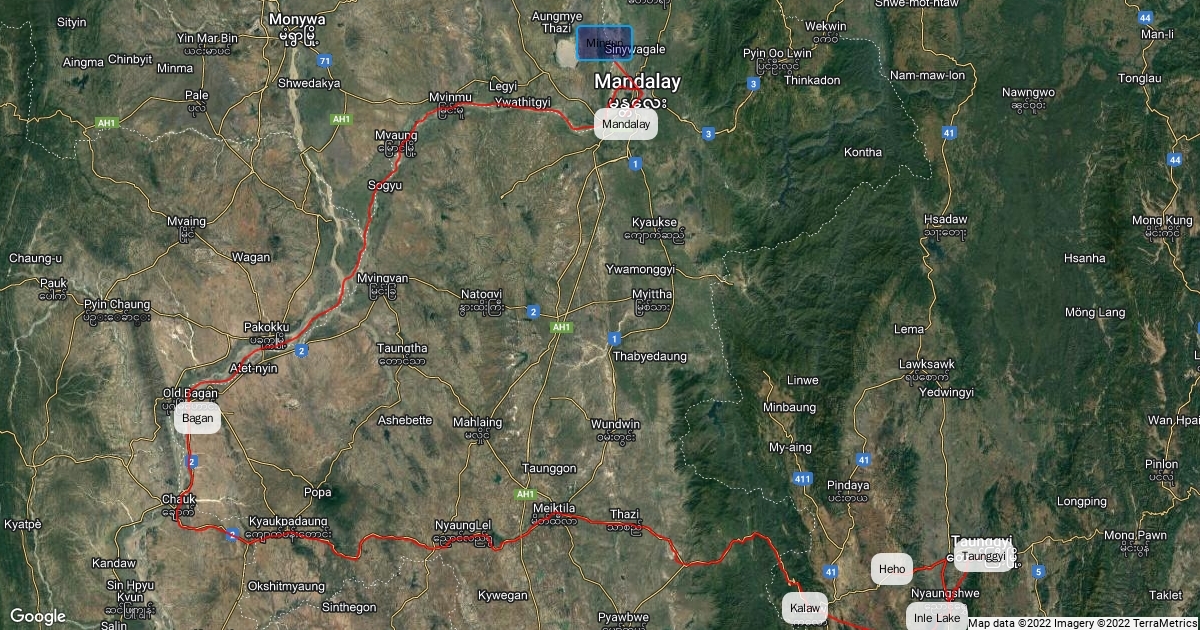 Myanmar : Scribble Maps