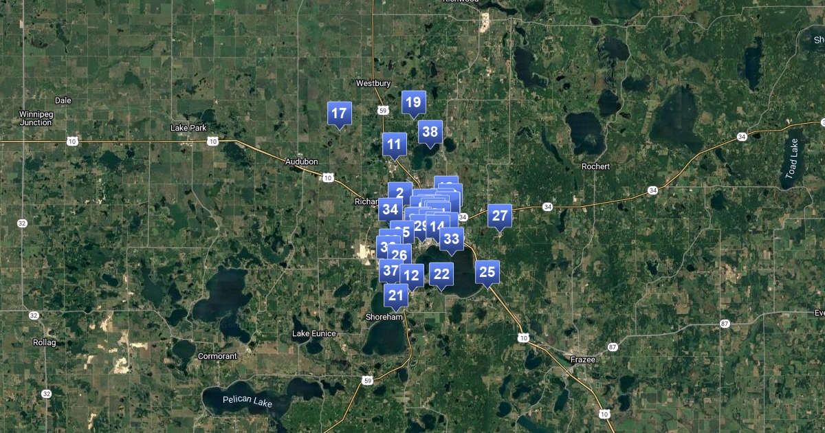 Mapping the Pelican River Watershed : Scribble Maps