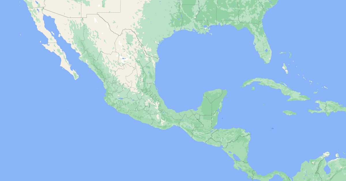 blank map mexico : Scribble Maps