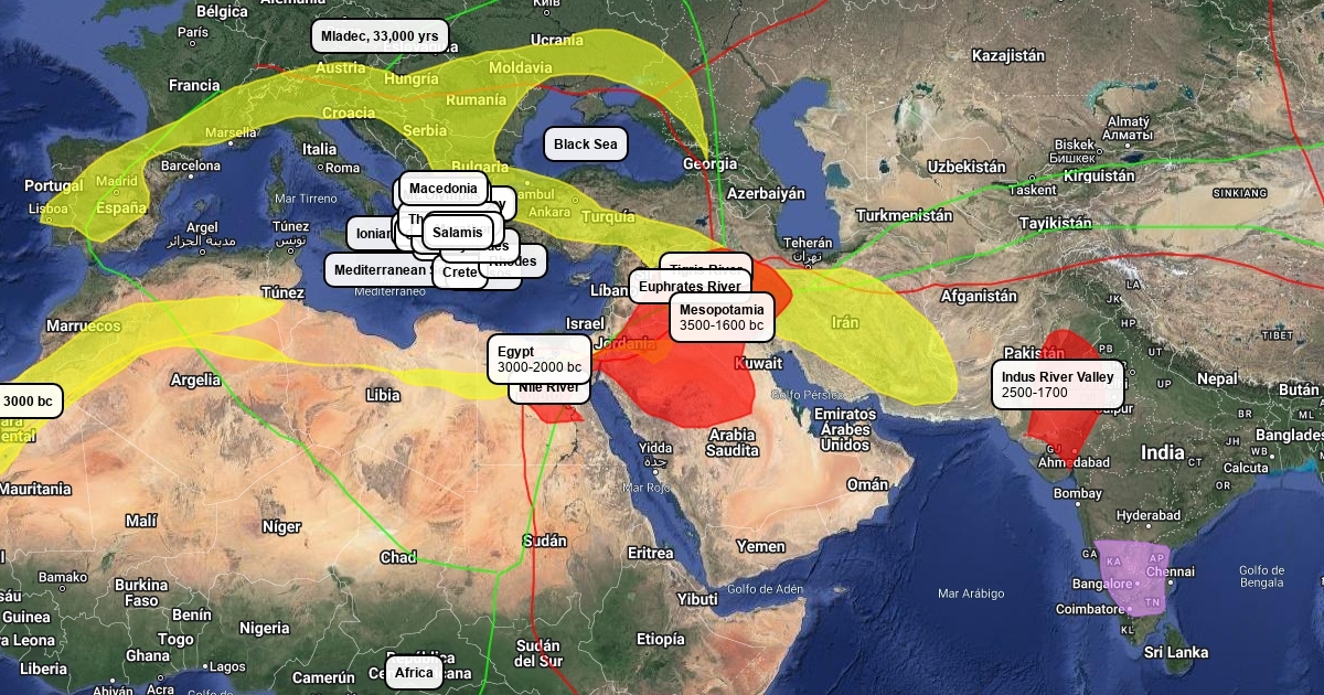 ancient map : Scribble Maps