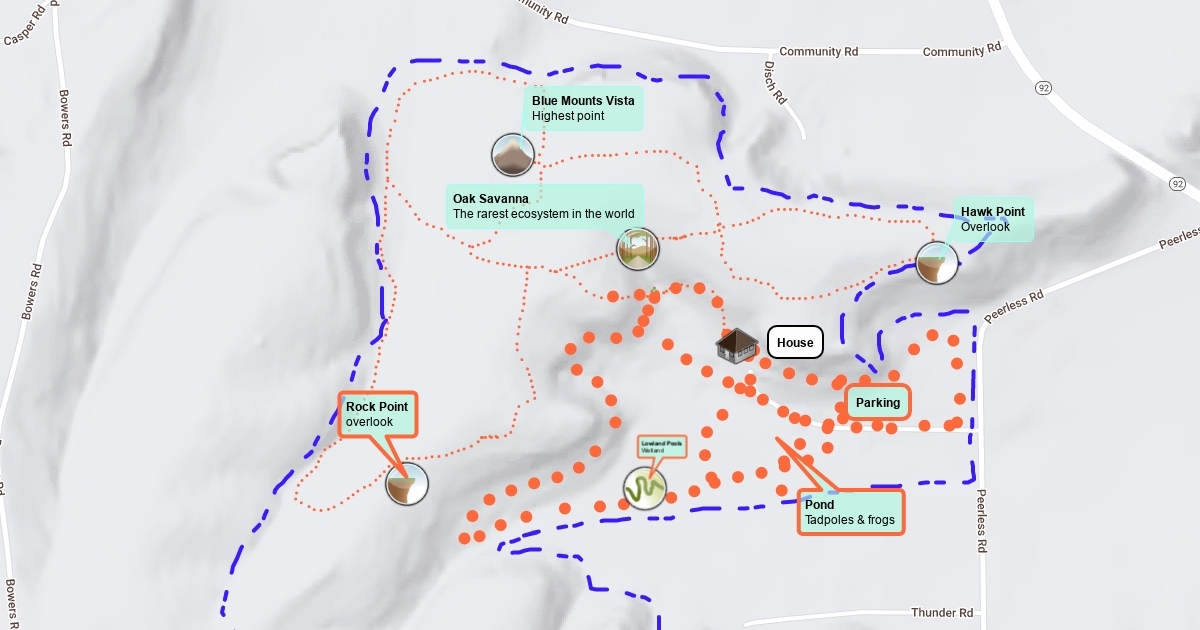 Savanna Oaks : Scribble Maps