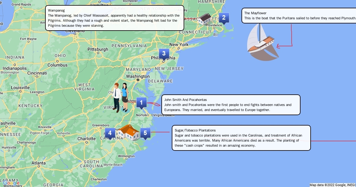 Cece Kurland Annotated Map : Scribble Maps