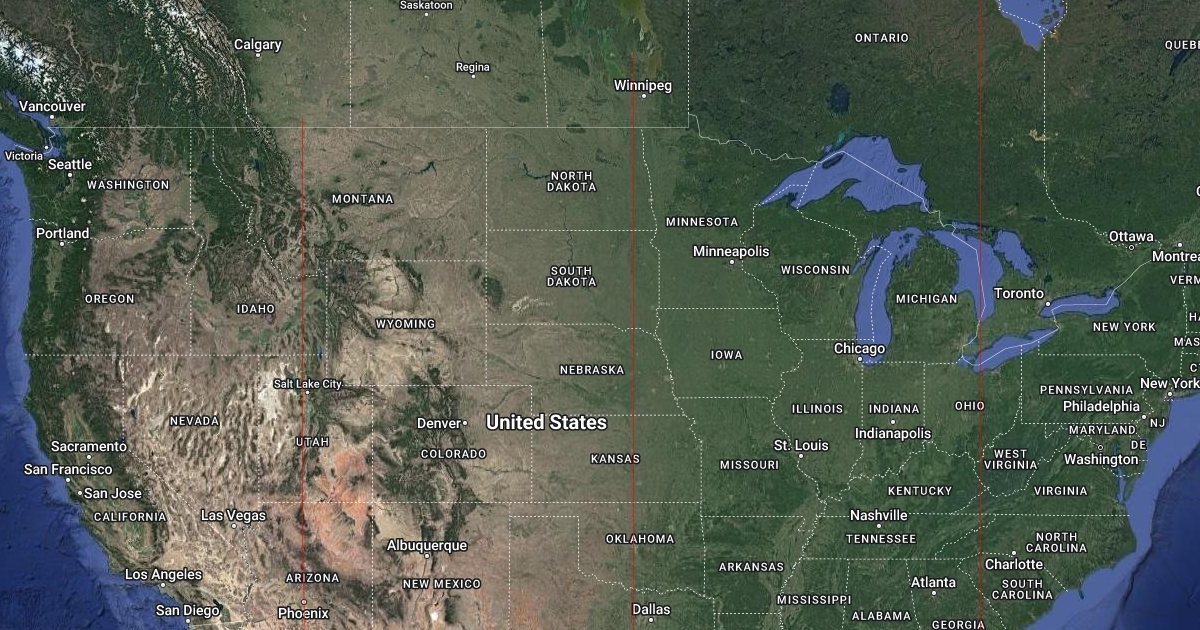 Correct Time Zones : Scribble Maps