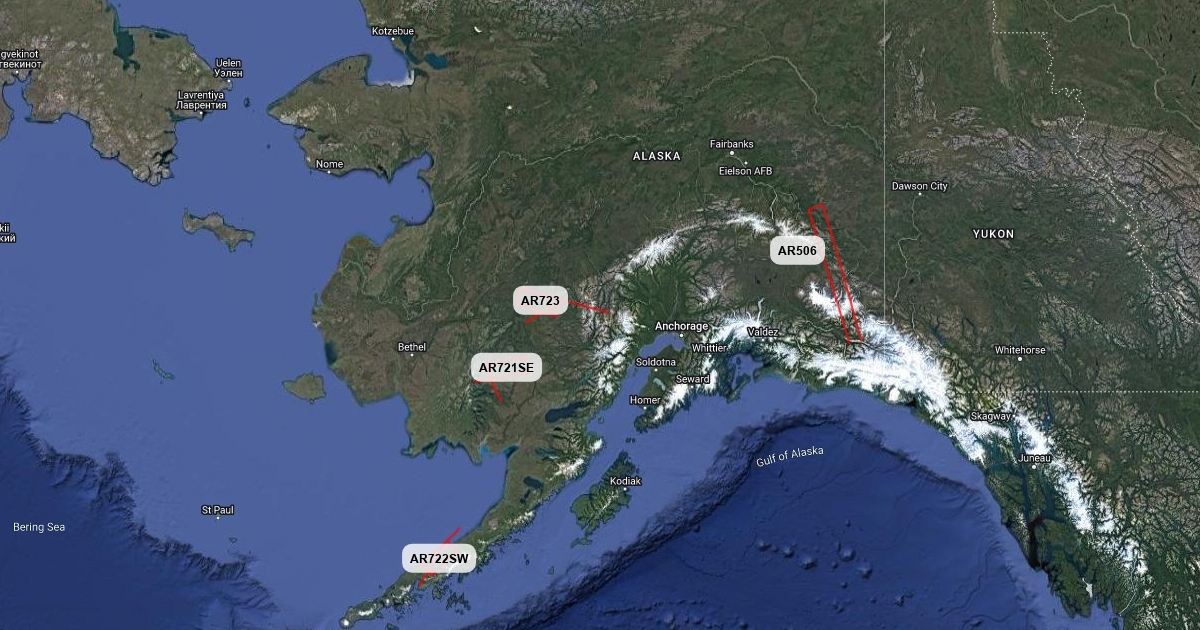 Alaska AAR Tracks : Scribble Maps