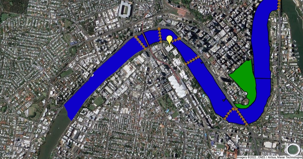 Geography 2022 South Brisbane Map : Scribble Maps