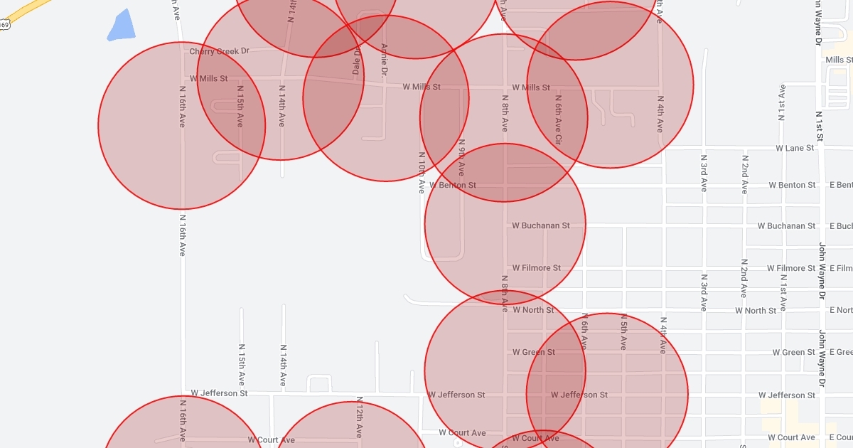 Orna Map of Iowa : Scribble Maps