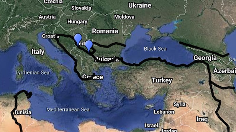 Ottoman Empire c. 1950 : Scribble Maps