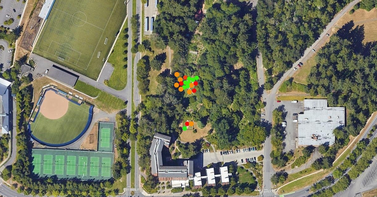 Outback Community Gardens Sampling Areas : Scribble Maps
