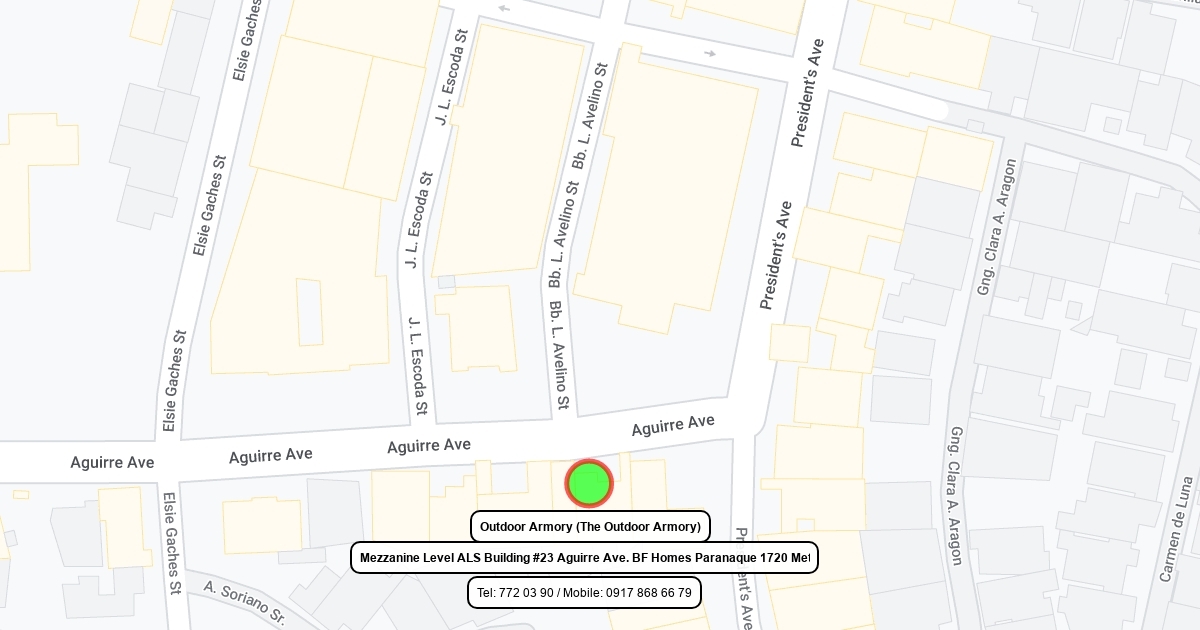 Outdoor Armory - map 1 : Scribble Maps