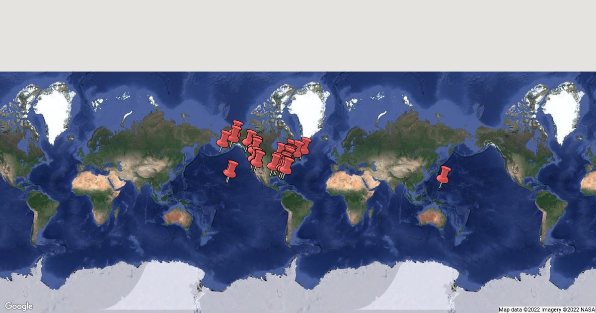 NAM Ports Overview : Scribble Maps