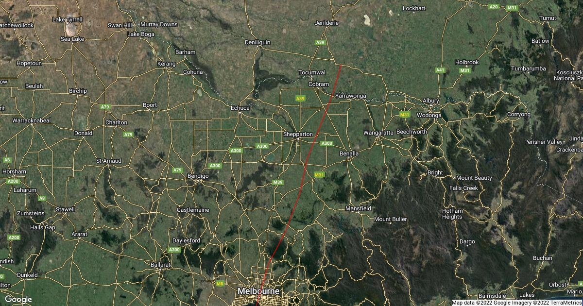 Vic Retail Split : Scribble Maps