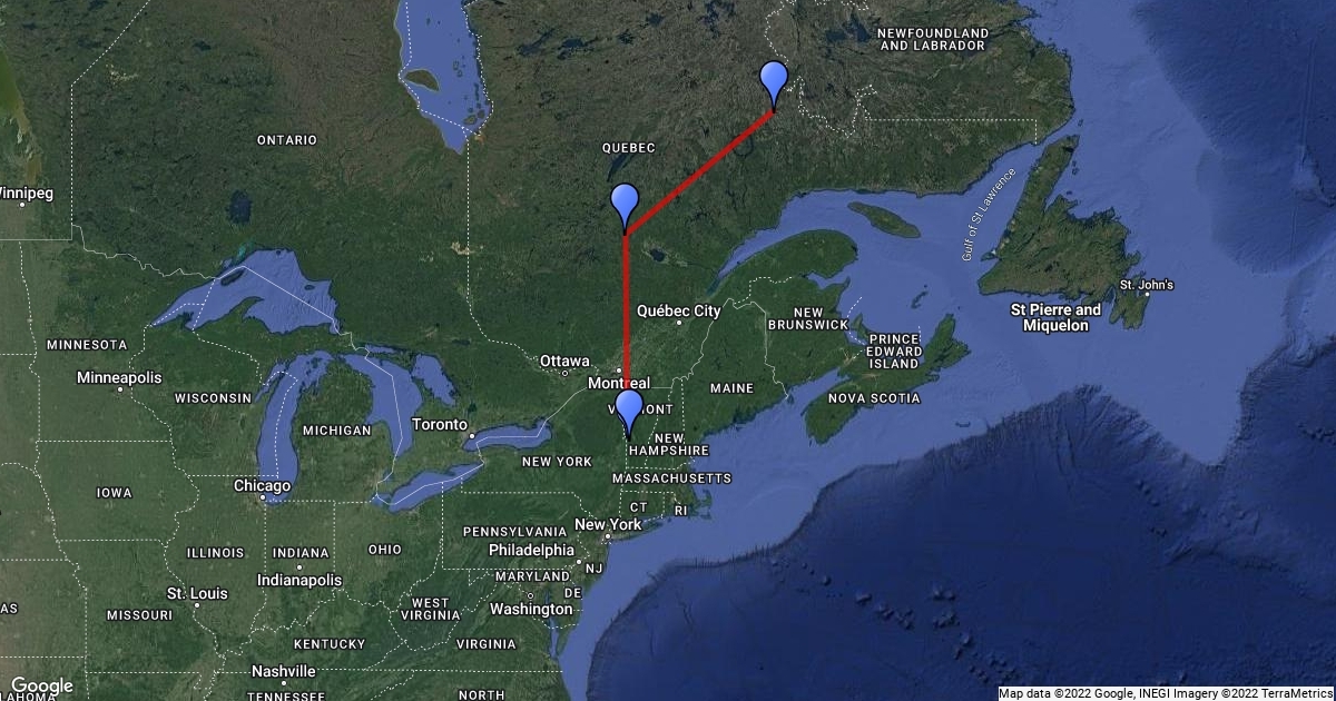 Canadian Wilderness Map Hatchet