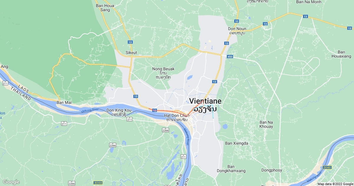 vientiane skytrain : Scribble Maps