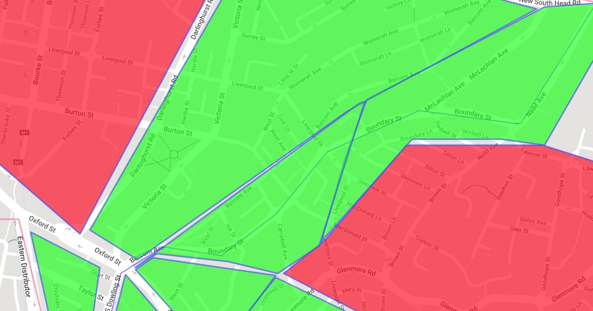 Paddo_Darlo_Heat_Map : Scribble Maps