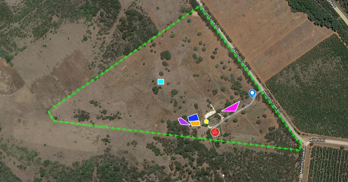 Paddock to Potager Location Map : Scribble Maps