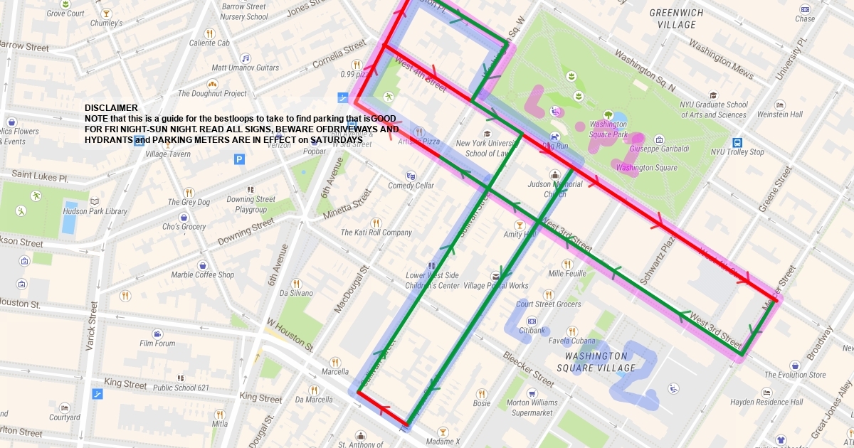 Jme Parking Map : Scribble Maps