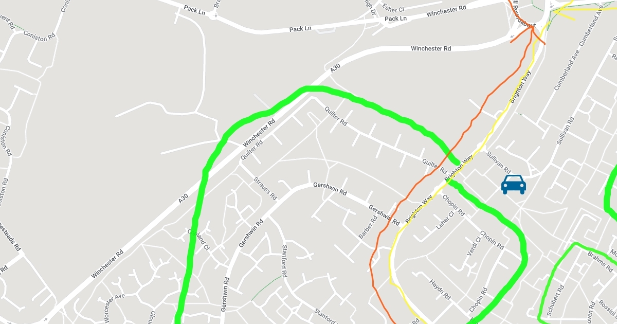 Part 3 Route : Scribble Maps