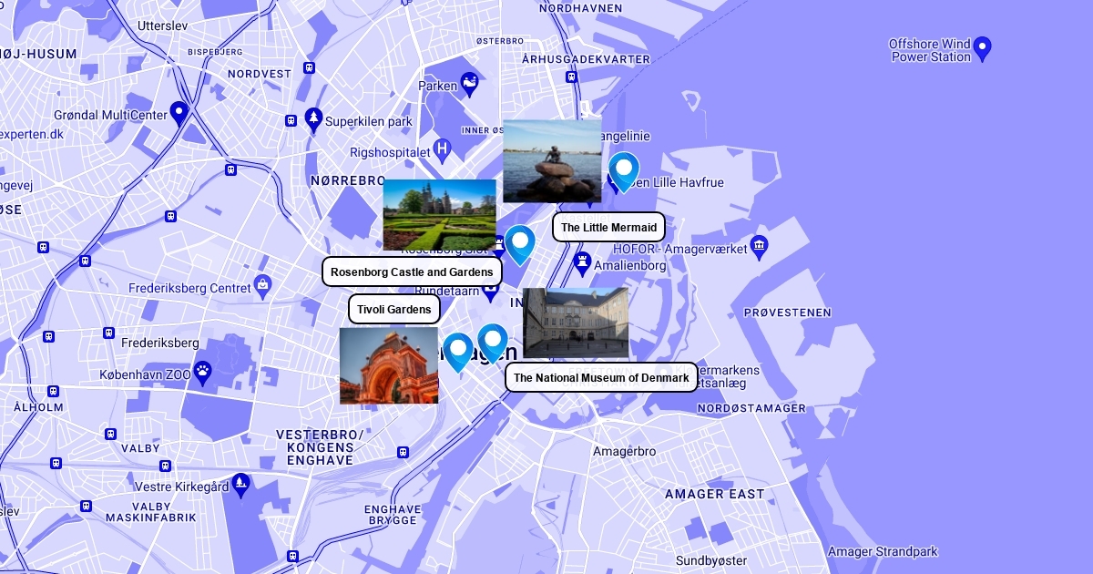 Denmark Map 1 : Scribble Maps