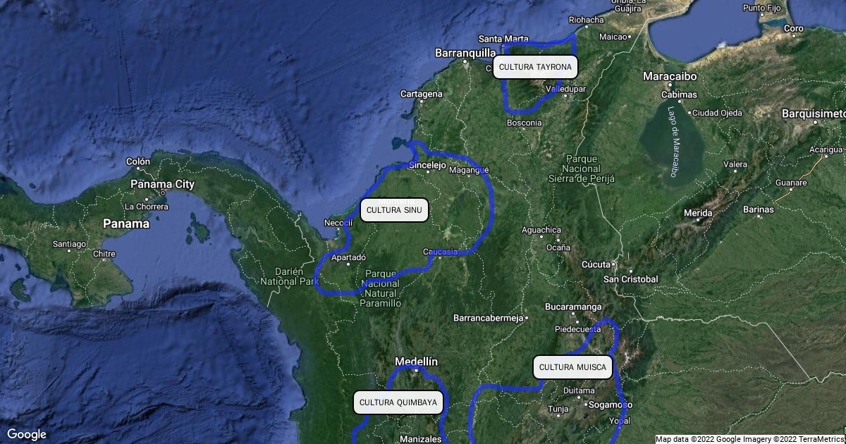 CULTURAS PRECOLOMBINAS : Scribble Maps