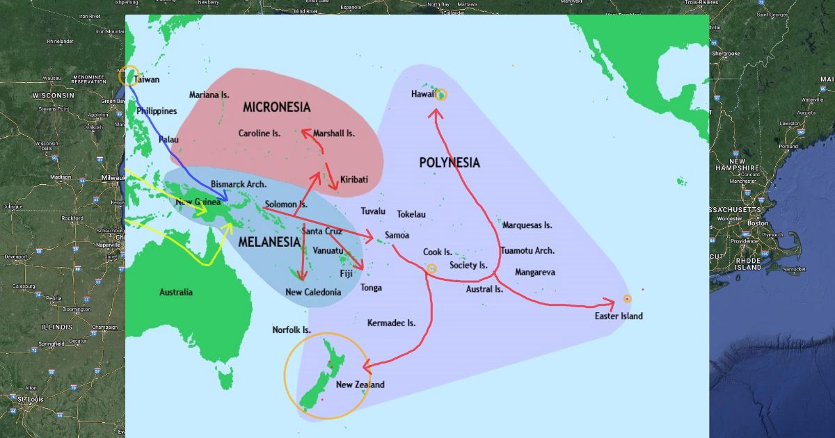 Polynesian Migration : Scribble Maps