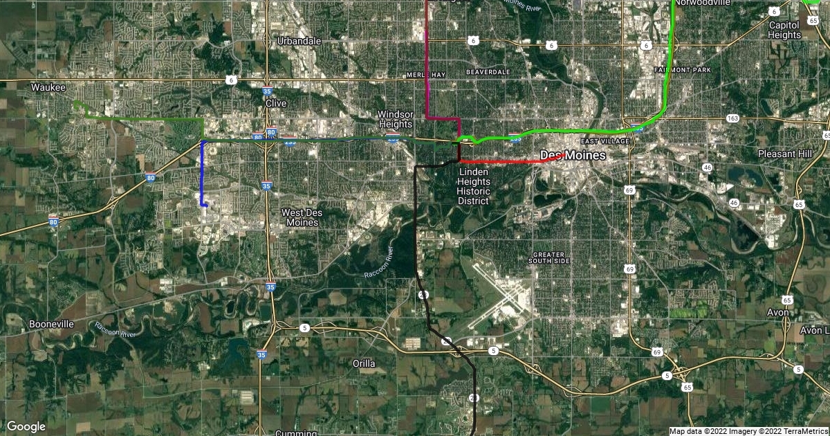 Project places : Scribble Maps