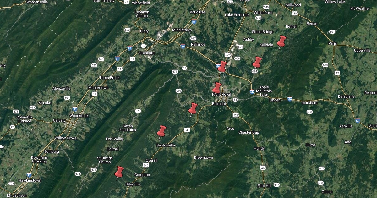 Warren County Shen Access : Scribble Maps