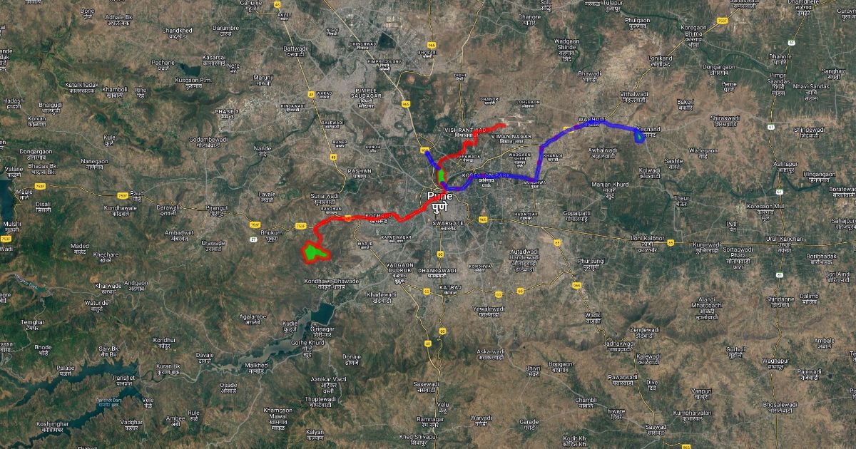 Pune Metro : Scribble Maps