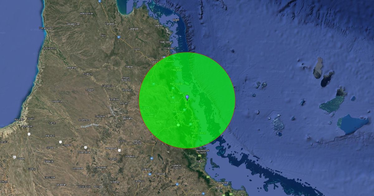 Cairns 100km : Scribble Maps