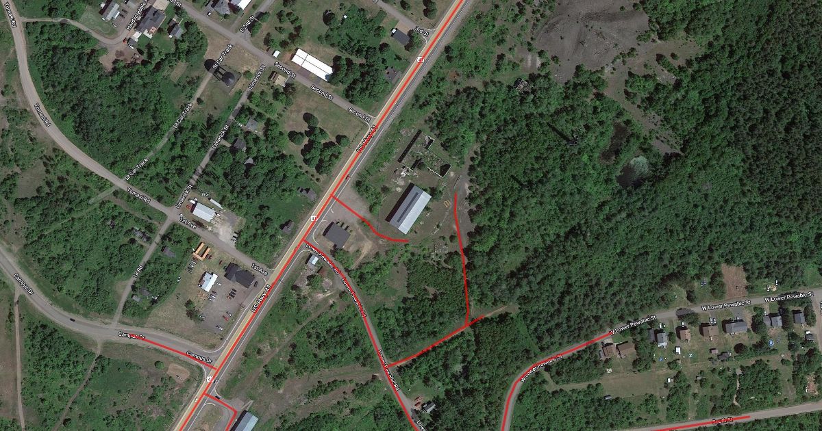 Roads : Scribble Maps