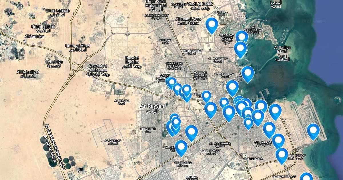 QatarWorldCup2022 : Scribble Maps