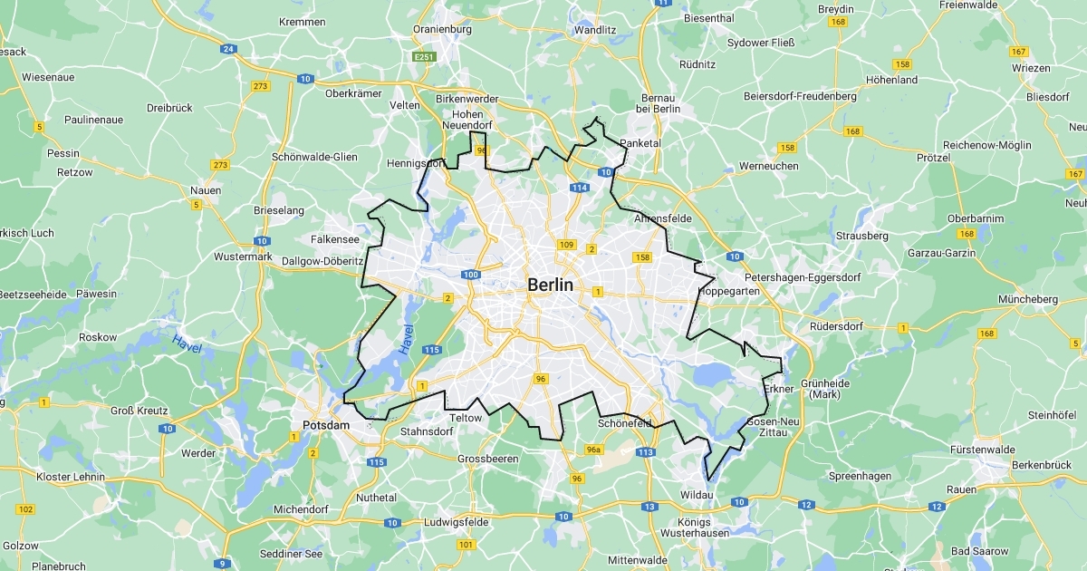 Berlin : Scribble Maps