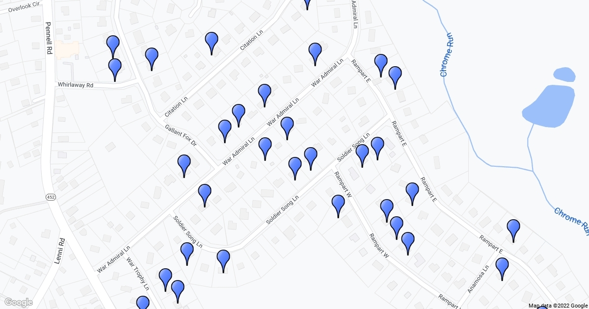 Riddlewood Sunnybrae Yard Sale : Scribble Maps
