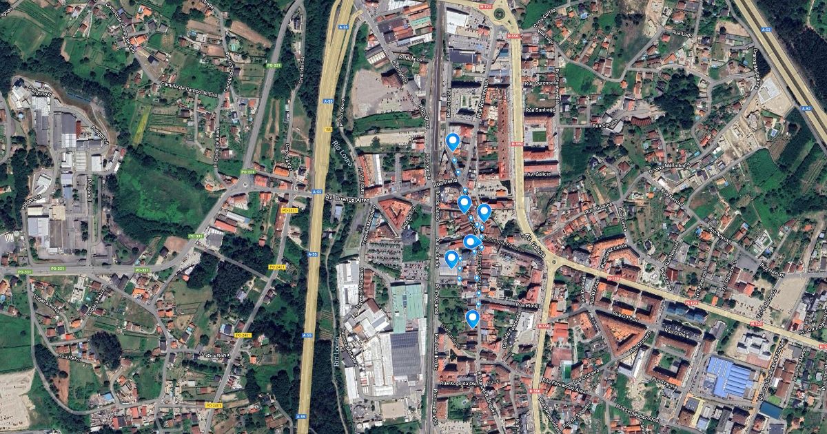 RUTA ARQUITECTURA : Scribble Maps